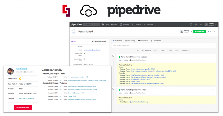 Website Tracking, Lead Scoring and Data Enrichment for Pipedrive ...