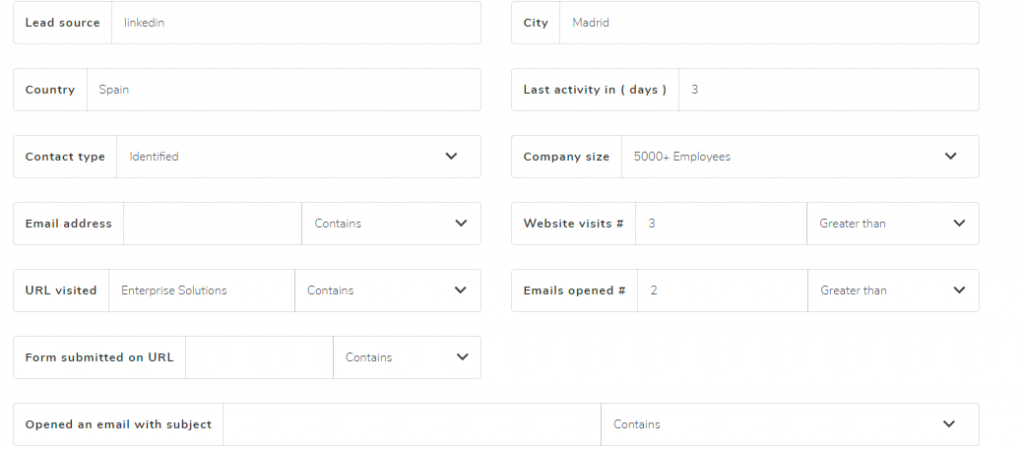 Using Quick Filters and Custom Feeds for Segmentation and Lead Qualification - Salespanel Blog