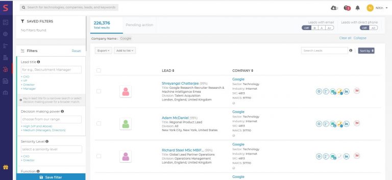 Top 12 Online Lead Finder Tools For B2B Businesses - Salespanel Blog