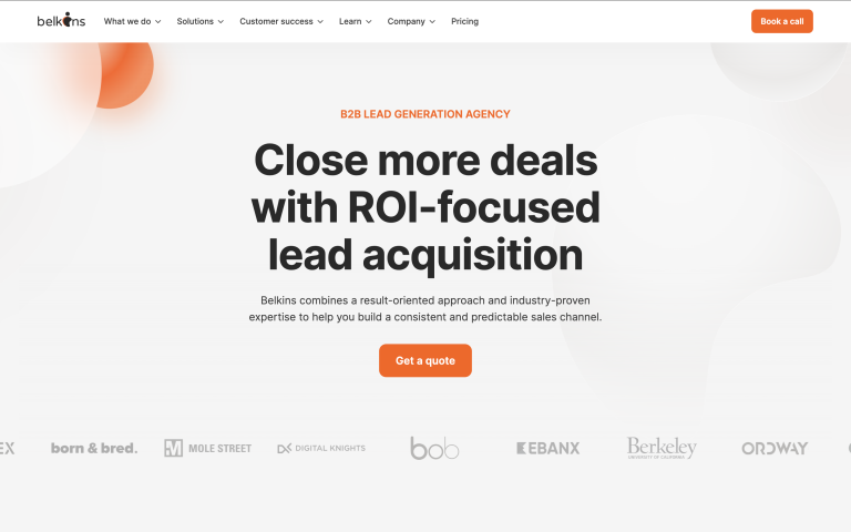 Top 20 Lead Generation Companies of 2025 - Salespanel